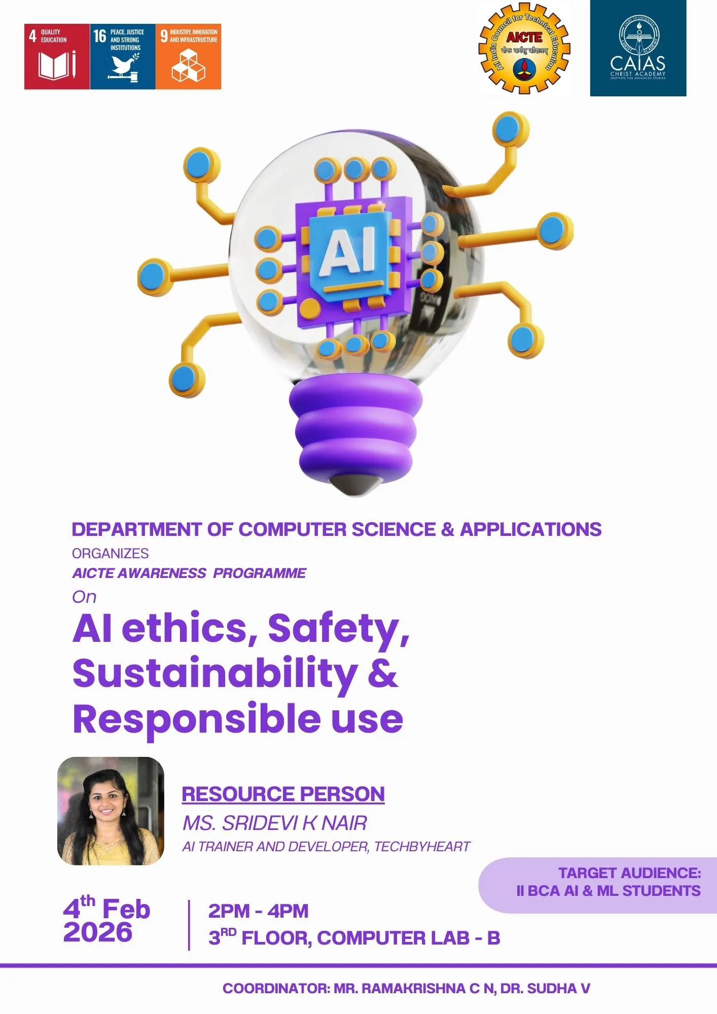 Awareness Session on AI Ethics, Safety, Sustainability & Responsible ...