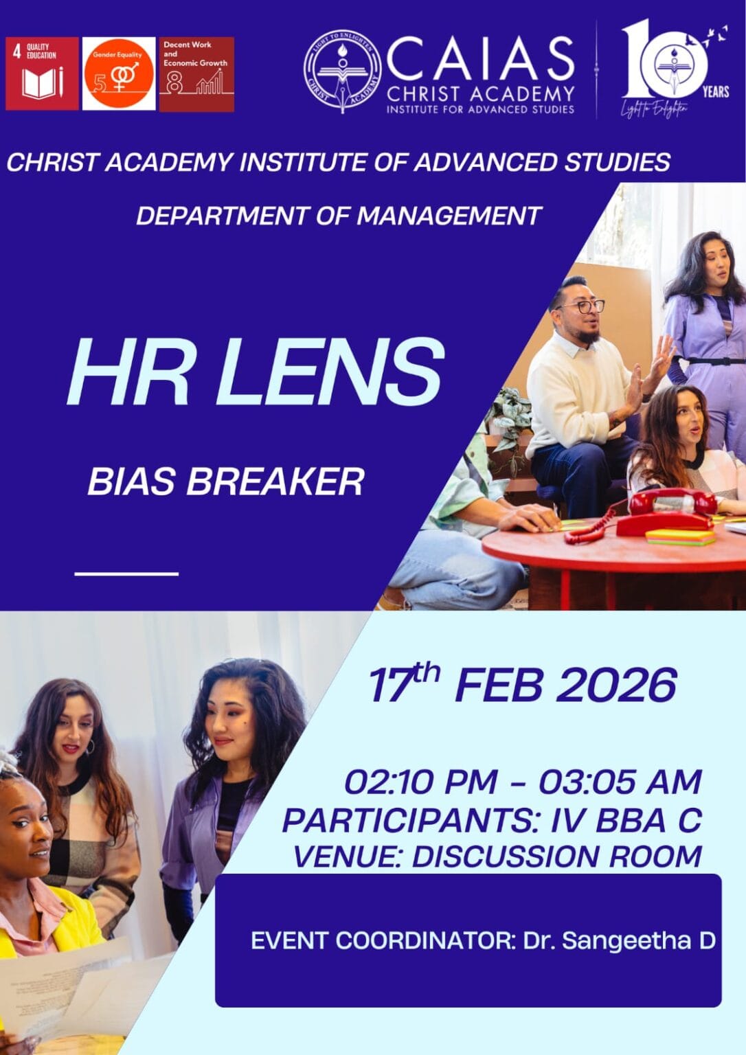 HR LENS: Bias Breaker – Management Interactive Session - CAIAS